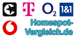 Homespot Vergleich - congstar, Telekom, o2, Vodafone u.a.